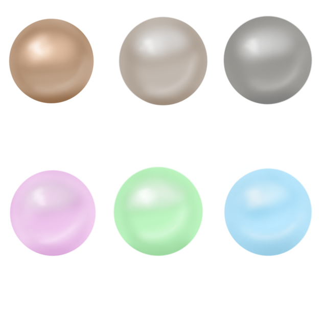 pearls (coloured) - ibisPaint