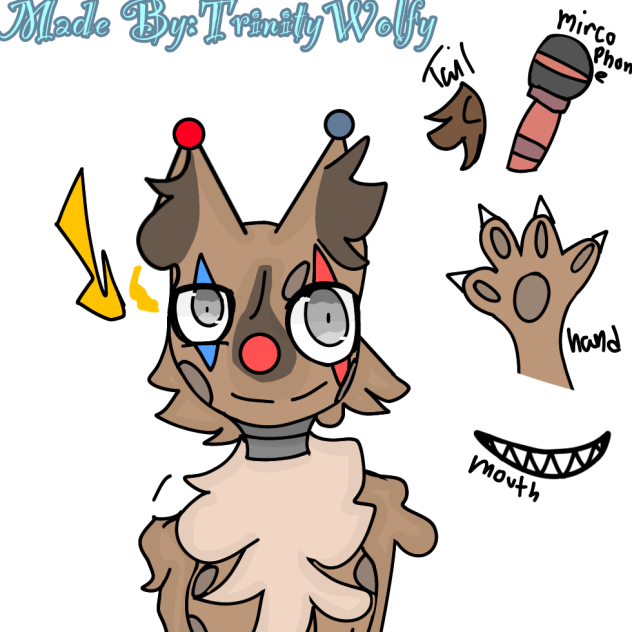 Hy The Hyena FNAF OC My Style - ibisPaint