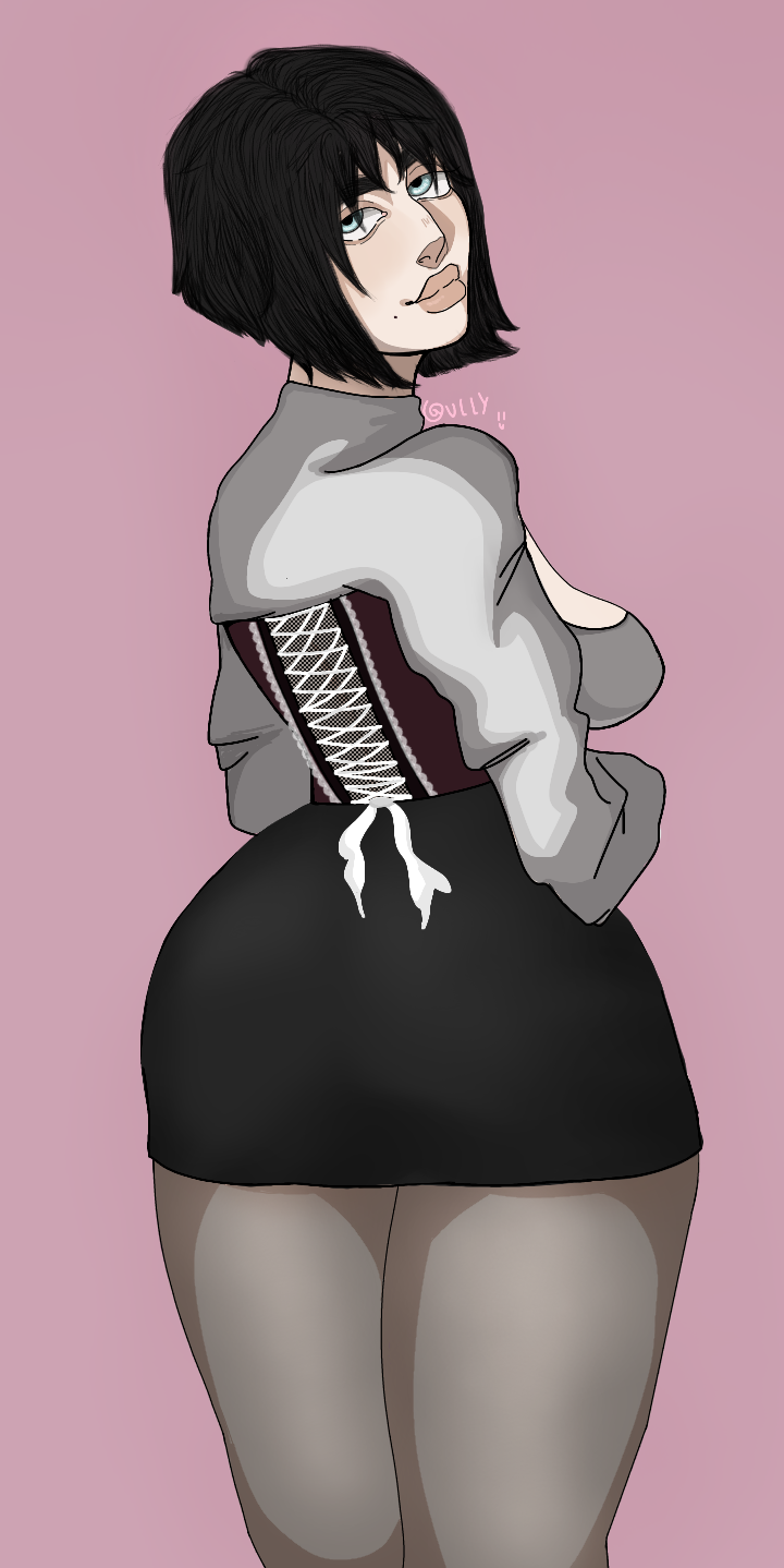 Gostosa de roupa - ibisPaint