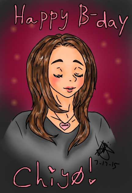happy birthday chiyo! - ibisPaint