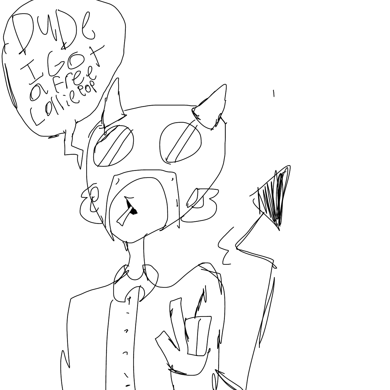 Swiss ghost band drawing - ibisPaint