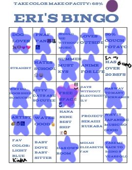 Eri's bingo - ibisPaint
