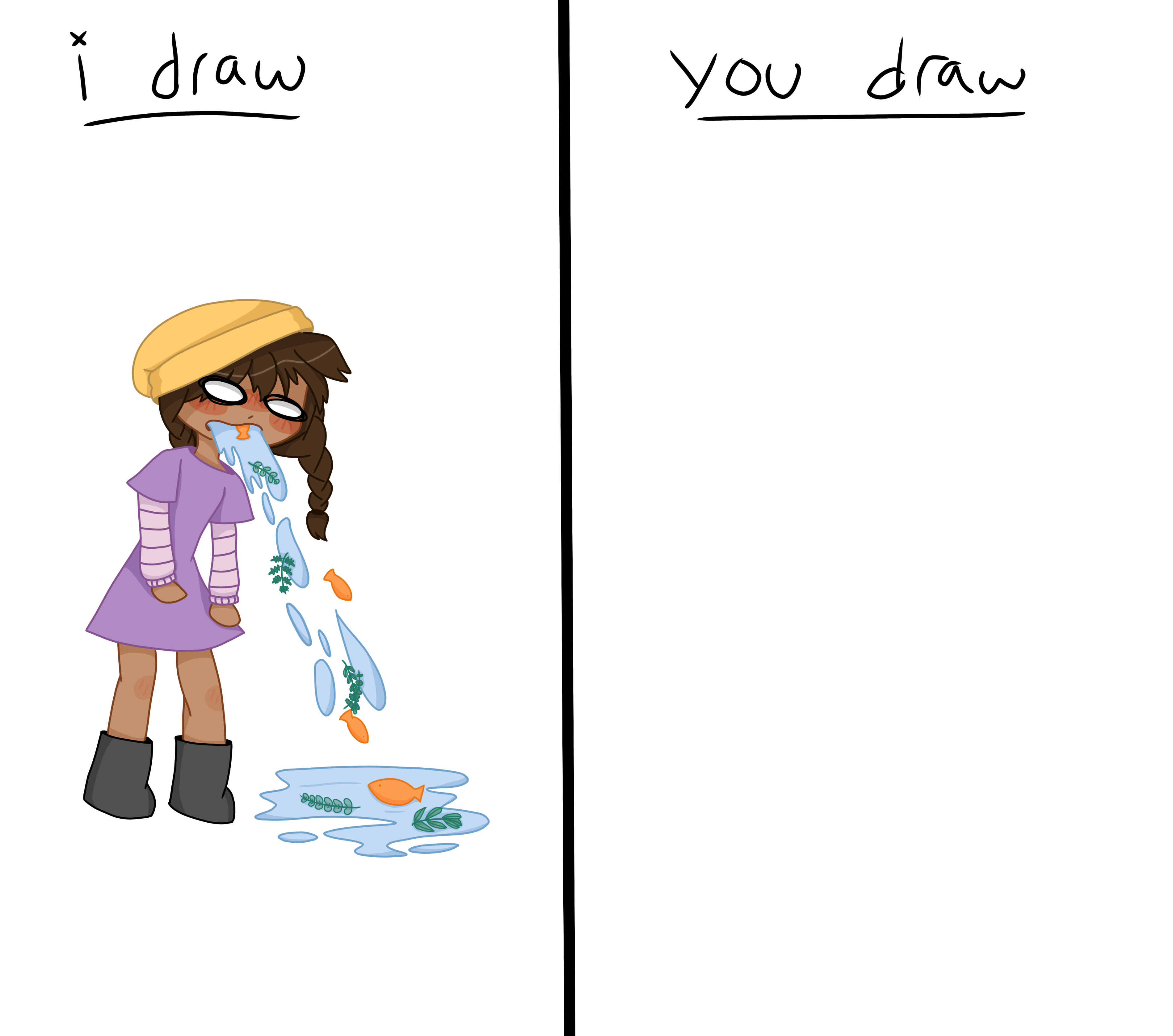 draw my fish barf drawing lol - ibisPaint