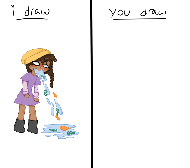 draw my fish barf drawing lol - ibisPaint