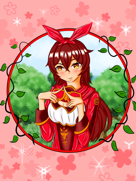 Amber GenshinImpact - ibisPaint