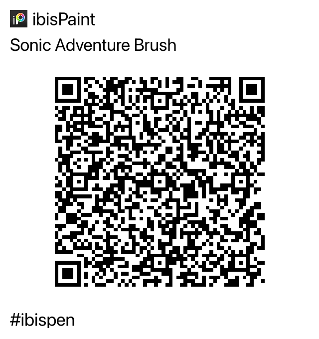 Sonic Adventure Brush - ibisPaint