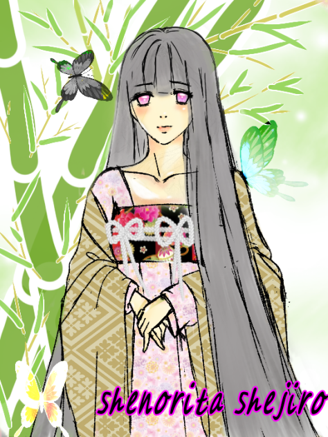 silver girl.. - ibisPaint