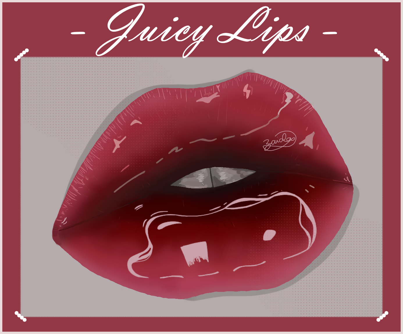- Juicy Lips - - ibisPaint