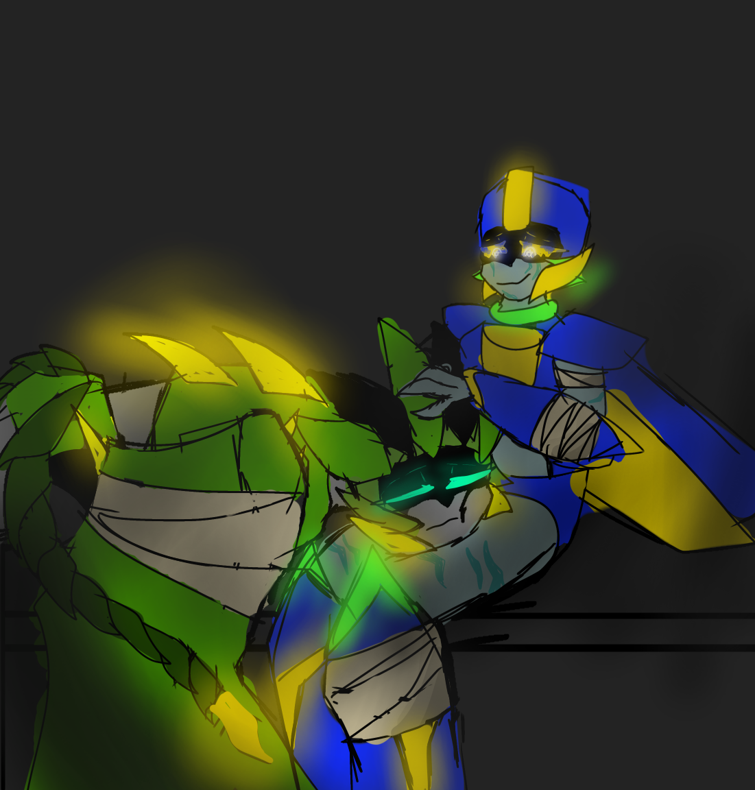 The nap after Battle - ibisPaint