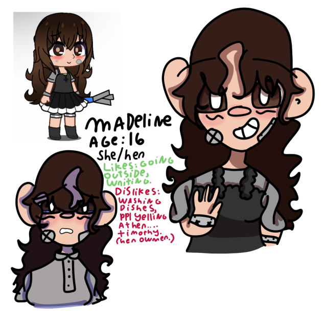 Traumatized robot girl - ibisPaint