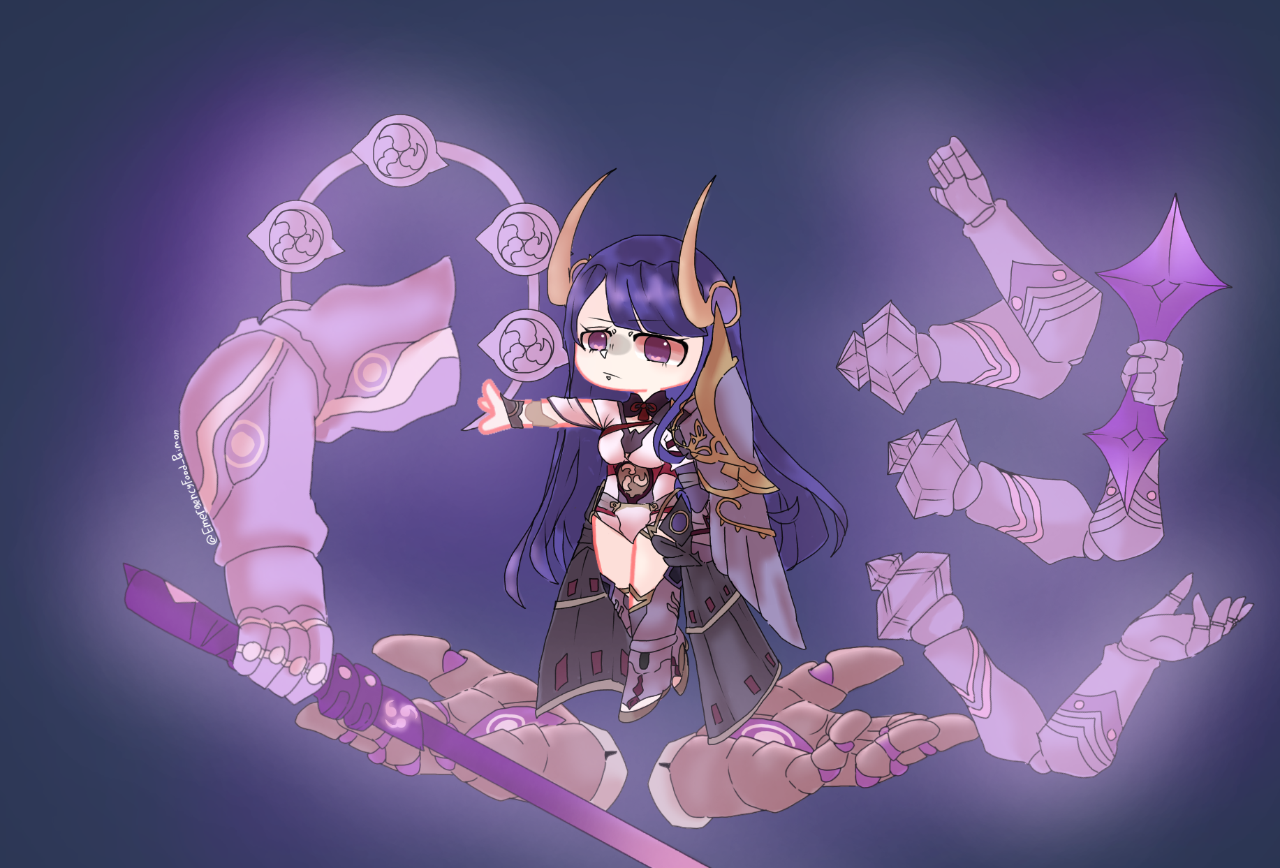 Weekly boss raiden - ibisPaint