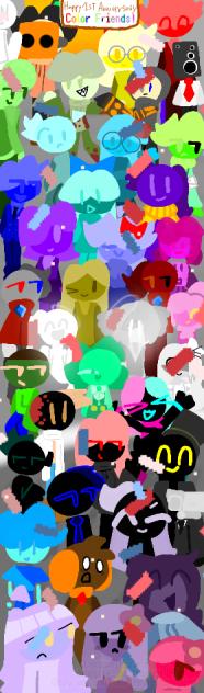Color Friends' 1st Anniversary! - ibisPaint