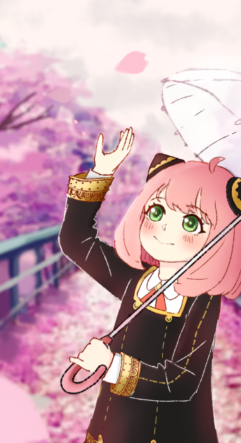 Anya Forger Fanart - ibisPaint