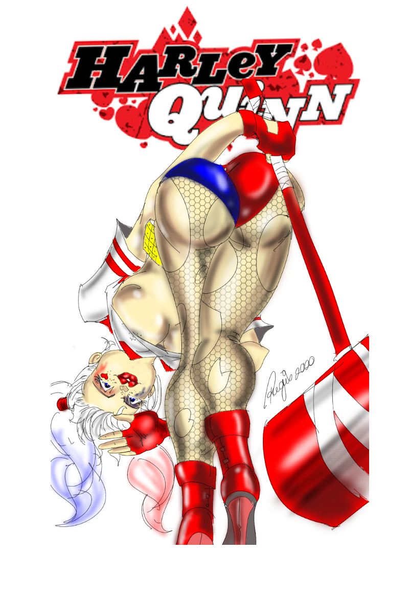696 Harley Quinn - ibisPaint