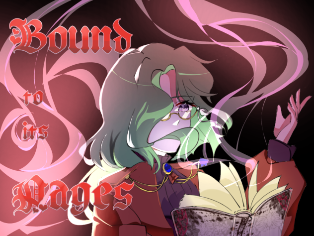 Bound to its pages - ibisPaint