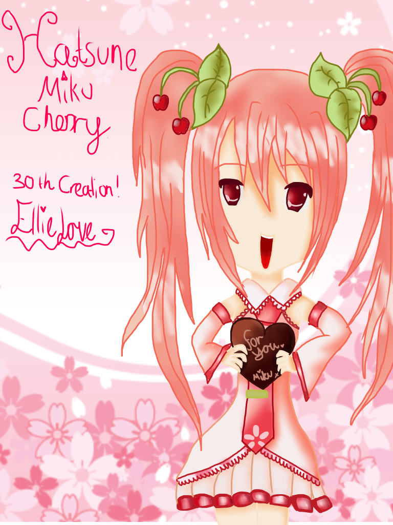Hatsune Miku Cherry 30th Creation! - ibisPaint