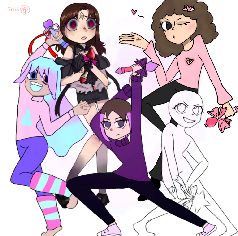 Princess or prince superhero collab! - ibisPaint