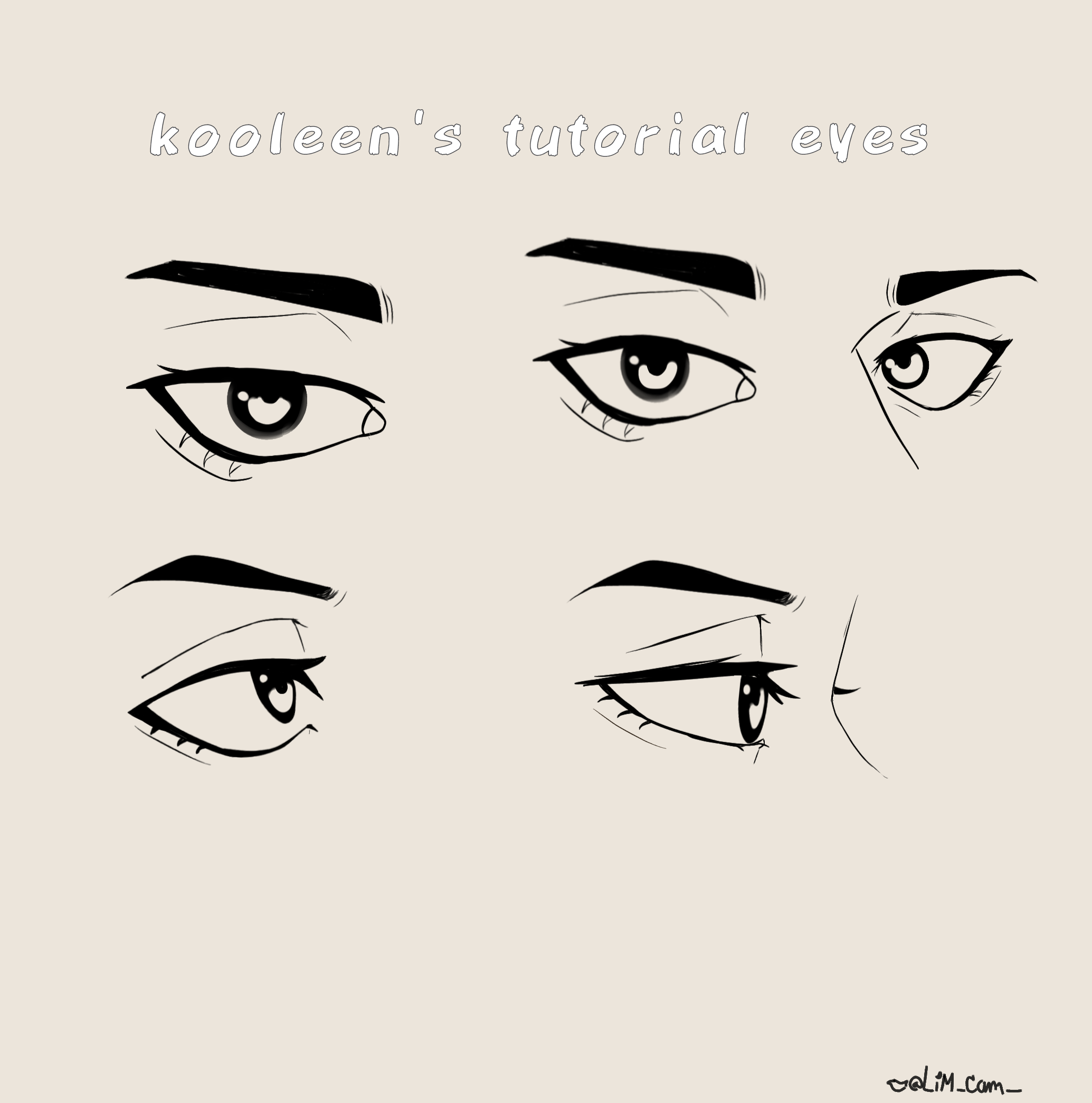 #Kooleen's tutorial eyes - ibisPaint