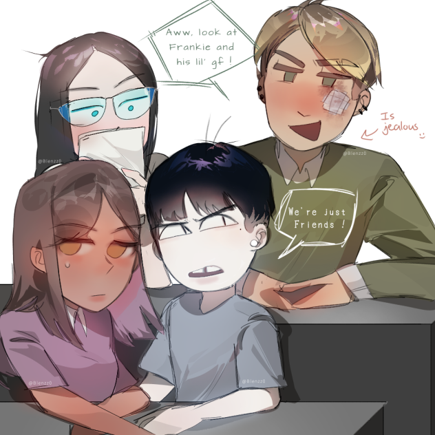 Random Comic of my ocs - ibisPaint