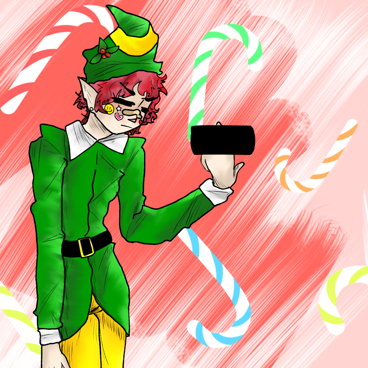 Festive Grumpy Esper 🫶 - ibisPaint
