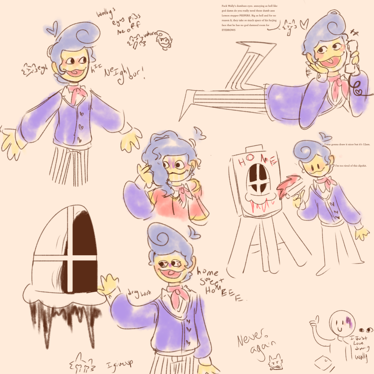 Wally darling doodles. - ibisPaint