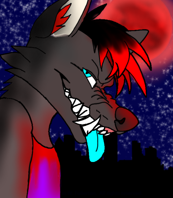 Blood moon - ibisPaint