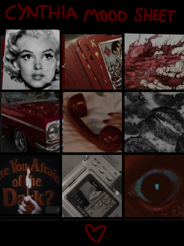 CYNTHIA (oc) MOOD SHEET! - ibisPaint