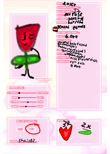 Rosey is her name! - ibisPaint