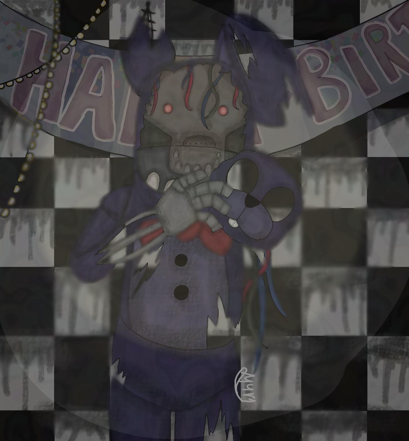 withered bonnie - ibisPaint