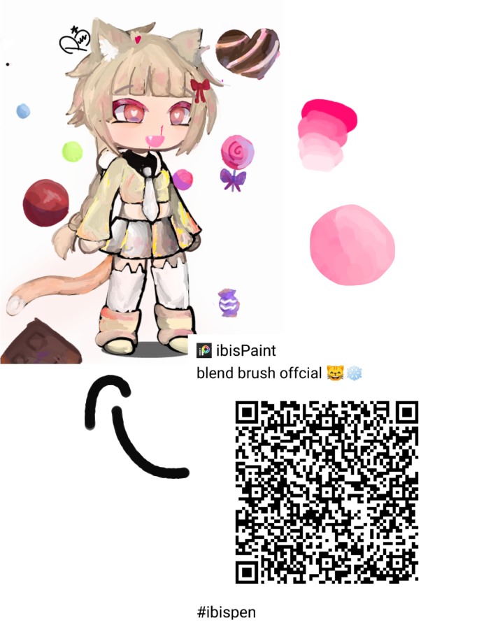 A blend brush if you want to edit gacha - ibisPaint