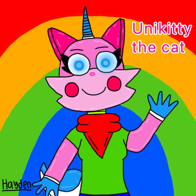 Unikitty the cat speed draw - ibisPaint