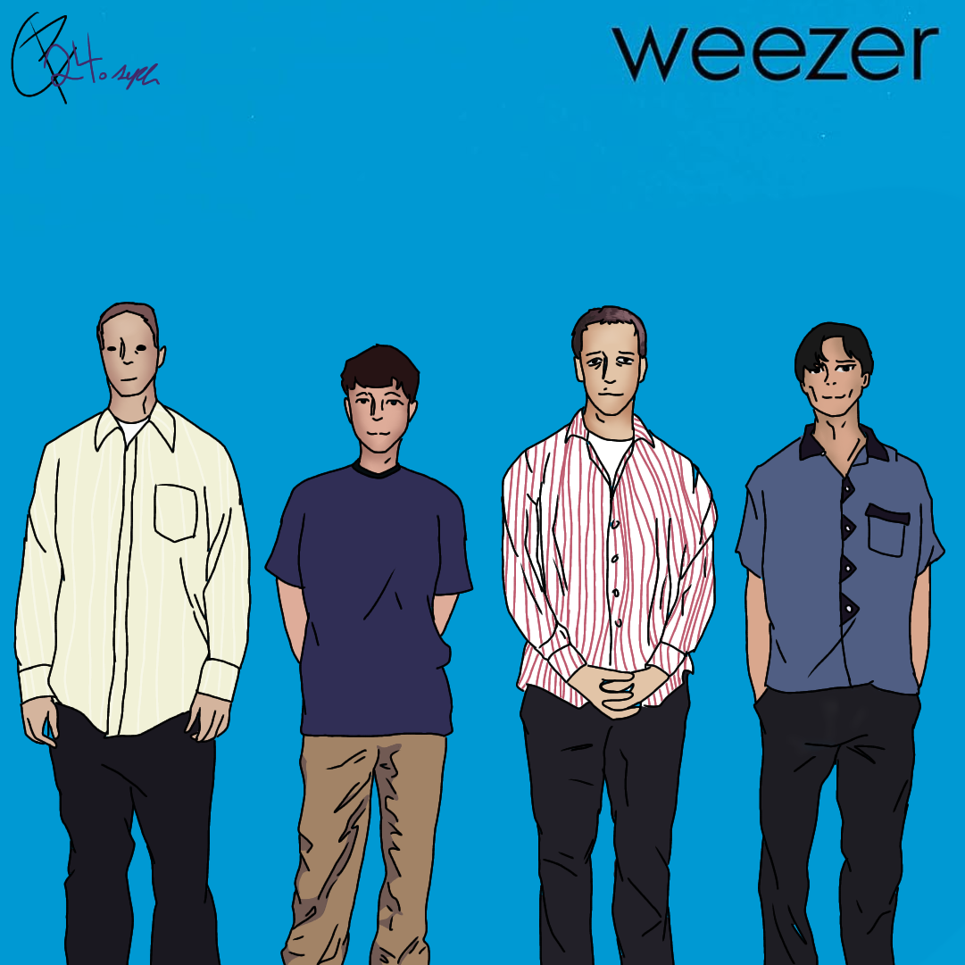 weezer blue album lol - ibisPaint