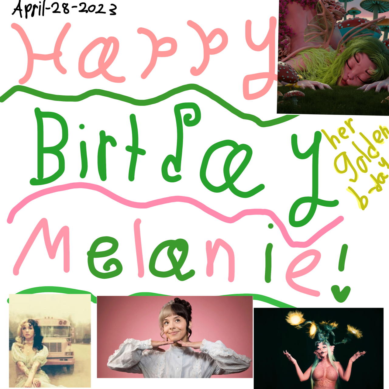 Happy birthday Melanie Martinez!!💗💗💗 - ibisPaint