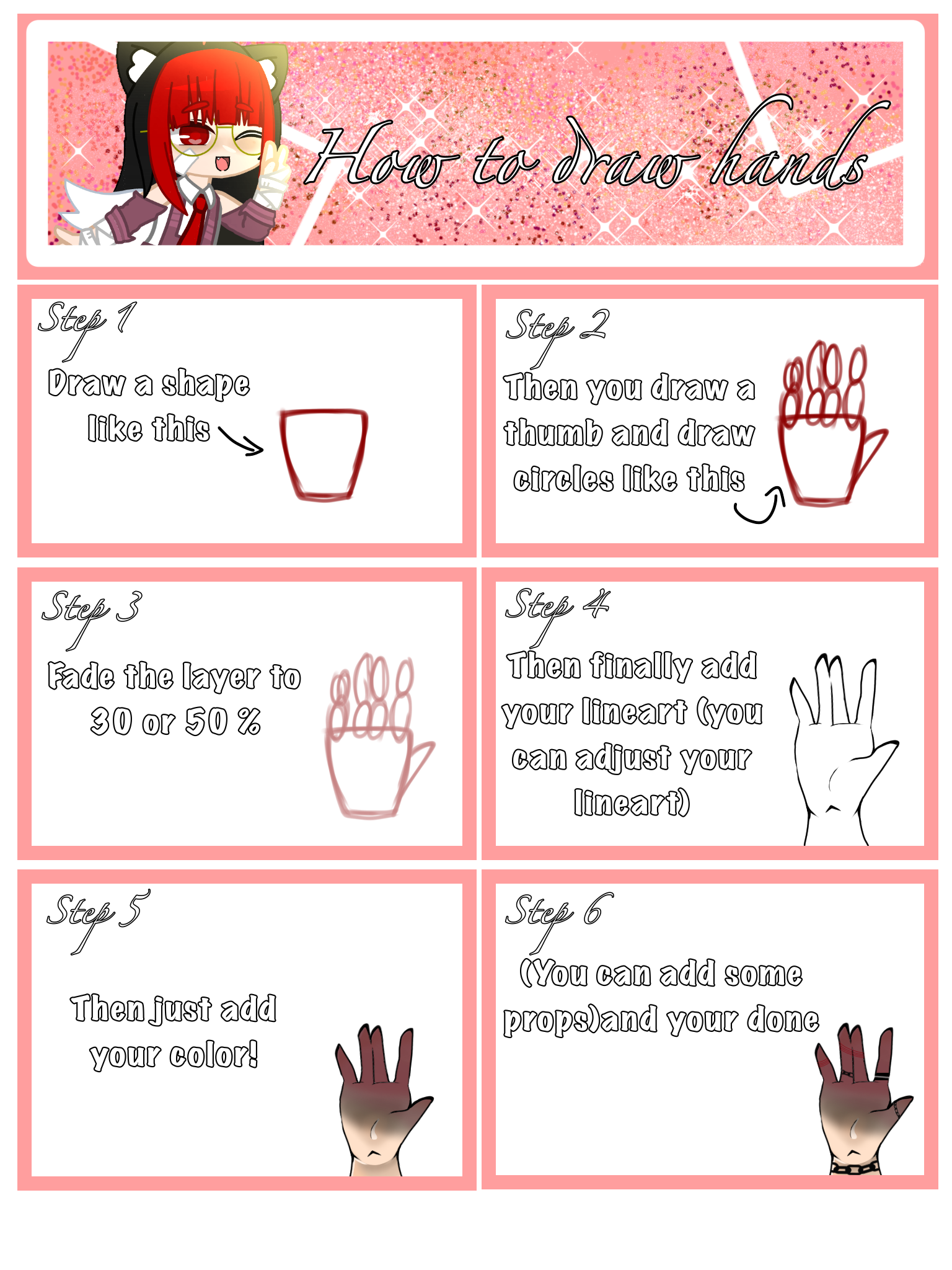 Hand tutorial - ibisPaint