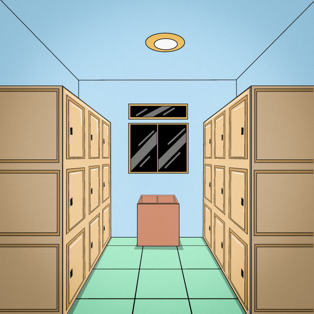 locker room (colored) - ibisPaint
