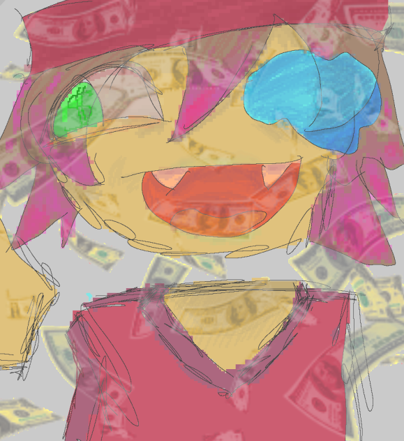 I 💚 money - ibisPaint