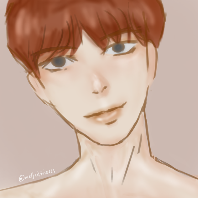 boi with a red-brownish hair - ibisPaint