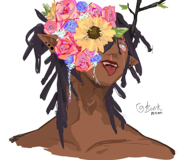 Yeah…flower trend - ibisPaint