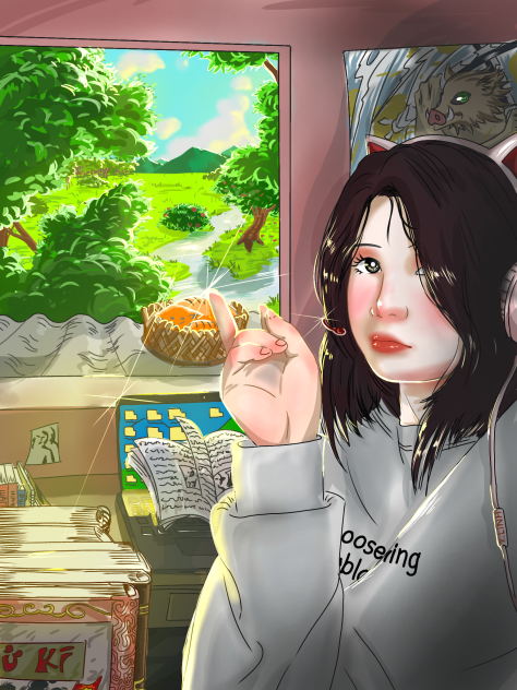 babe girl - ibisPaint