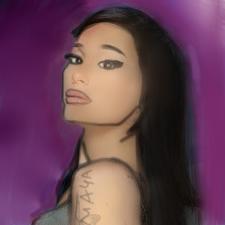 Ariana grande drawing - ibisPaint