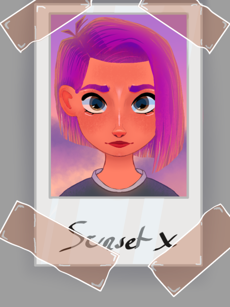 Elles X sunset - ibisPaint