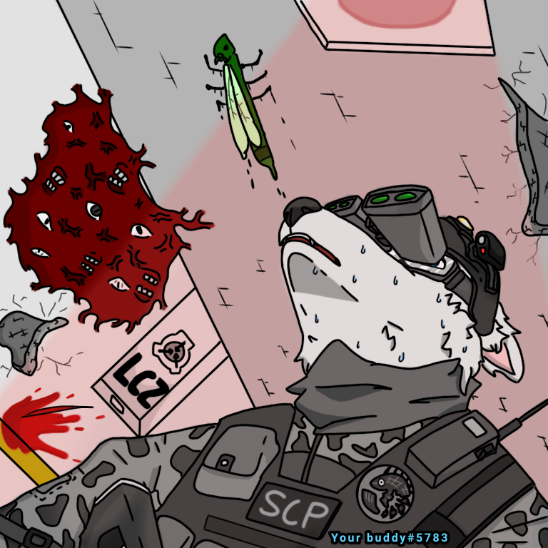 SCP art Gamma-5 expedition after CB - ibisPaint