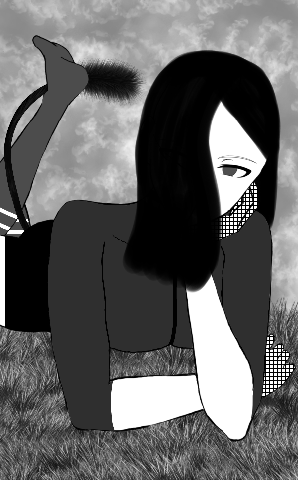 White and Black (gray scale) - ibisPaint