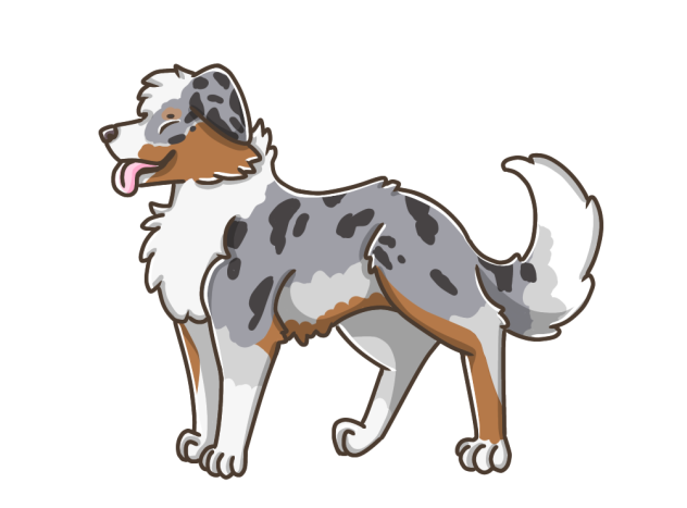 Happy doggo 2 (sticker) - ibisPaint