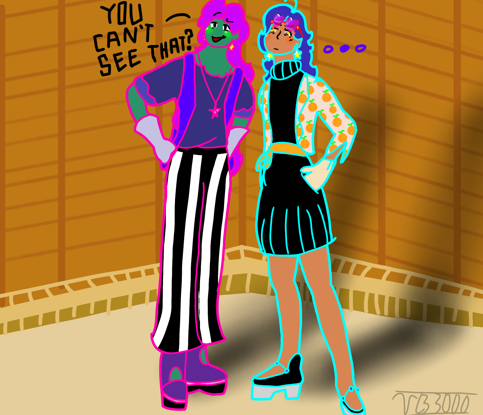 Blind guy! - ibisPaint