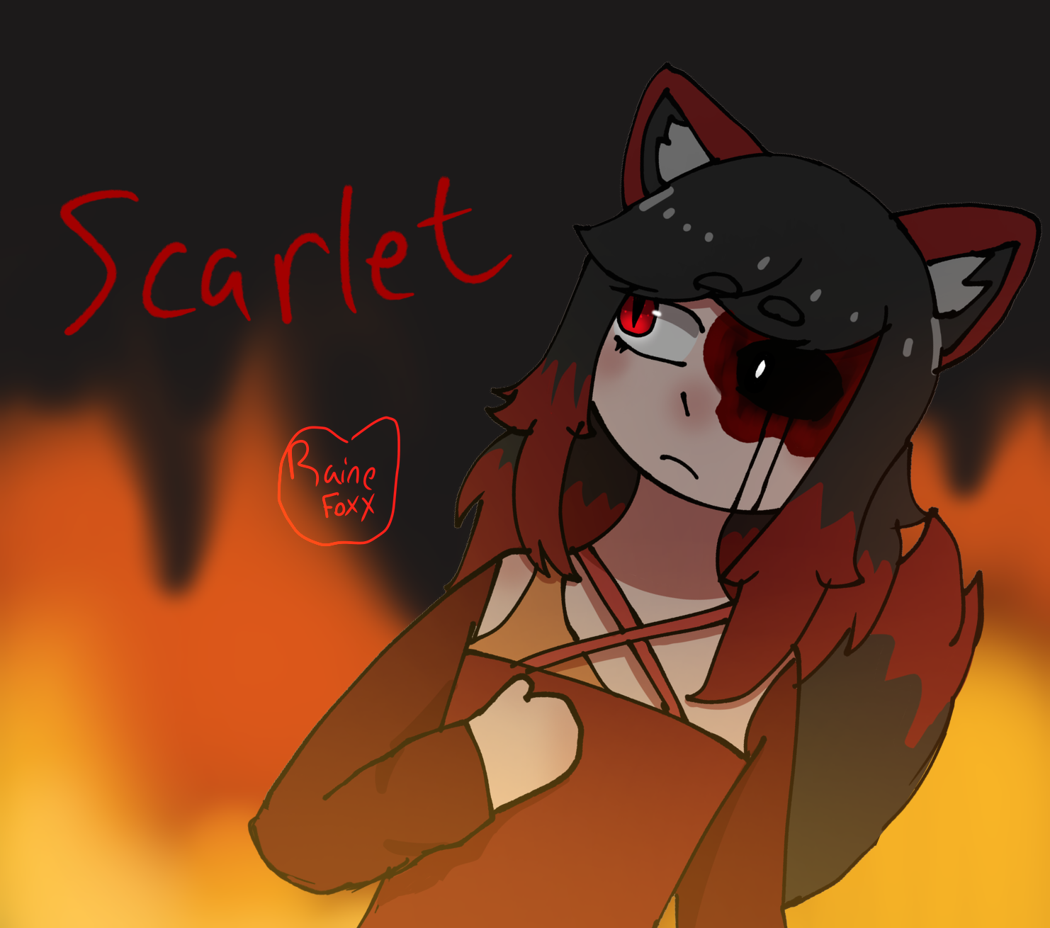 Request one scarlet - ibisPaint