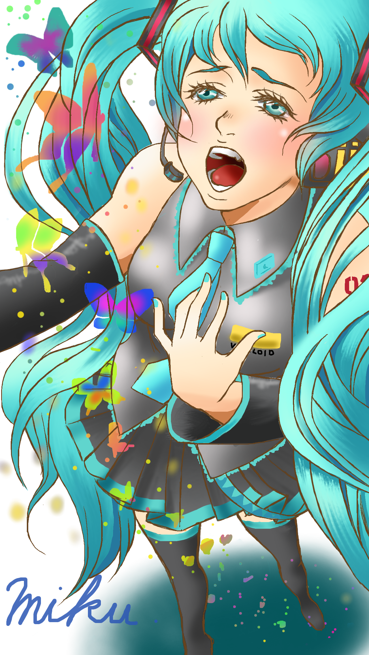 初音ミク・sing! - ibisPaint