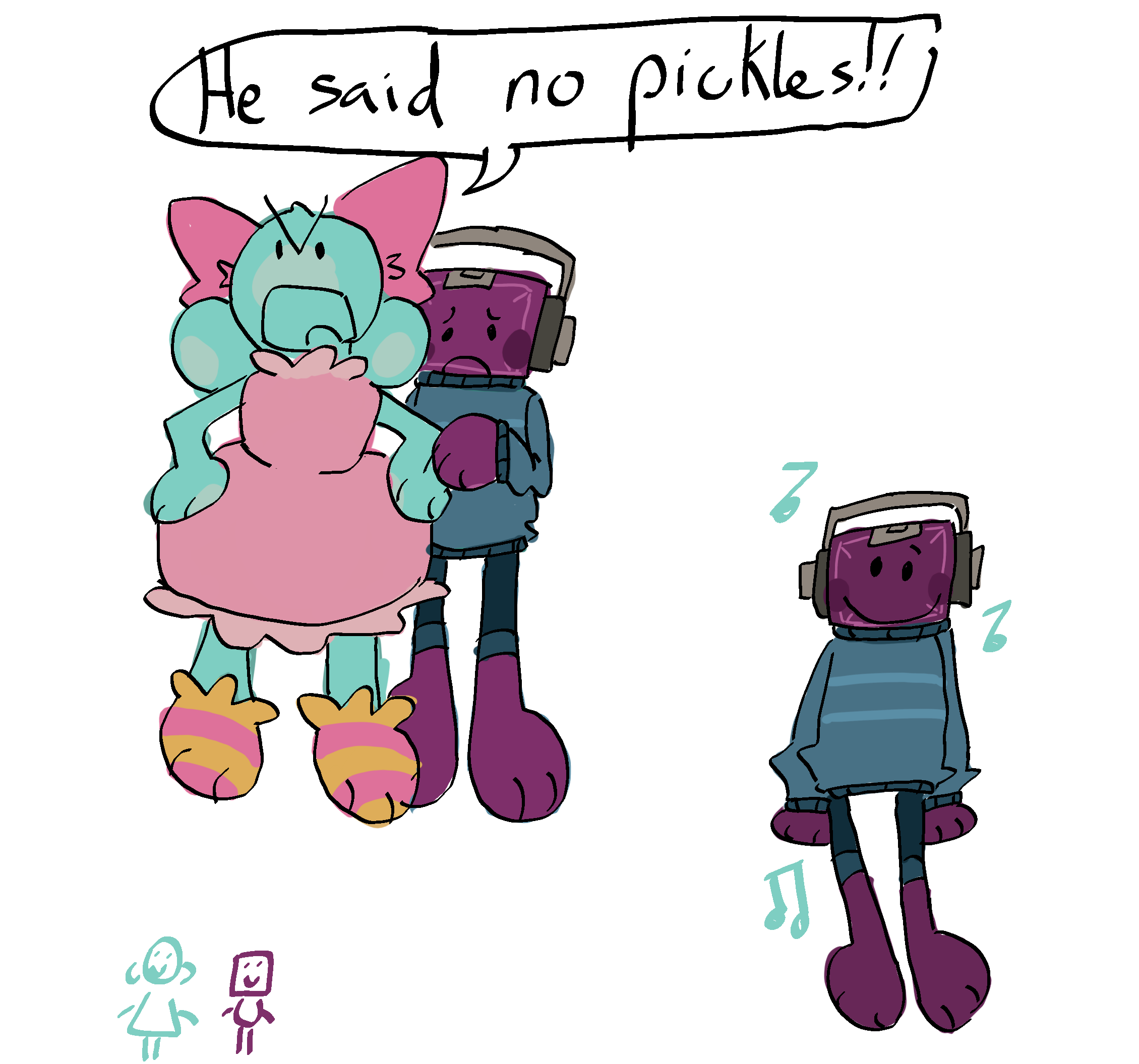 BOXTEN AND POPPY - ibisPaint