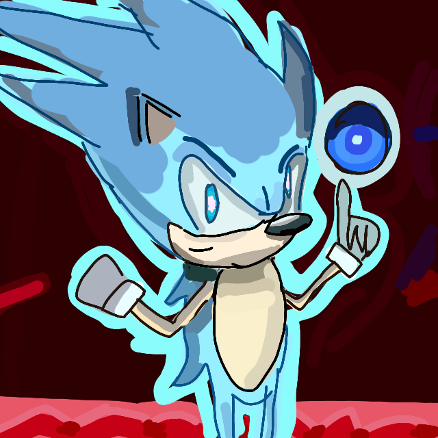 Negagen and Sonic.Exe(Exetior) VS Sark - ibisPaint