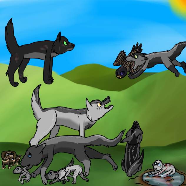 Paragon Falcon attack! - ibisPaint